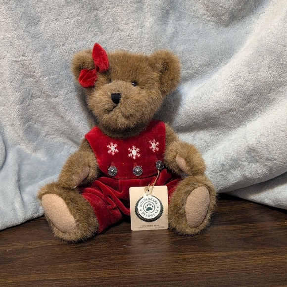 Boyd'S Bears | Accents | Gwen Marie Teddy Bear With Red Velvet Romper ...